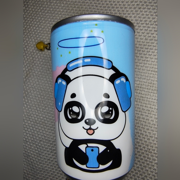 Other | Copy Cute Blue Panda Soda Can Wipe Container Keychain | Poshmark